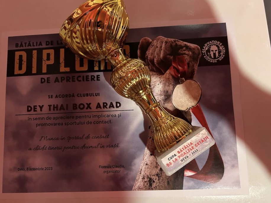 Kickboxerii de la Dey-thai Box Club au făcut spectacol la Deva. Trei KO ...