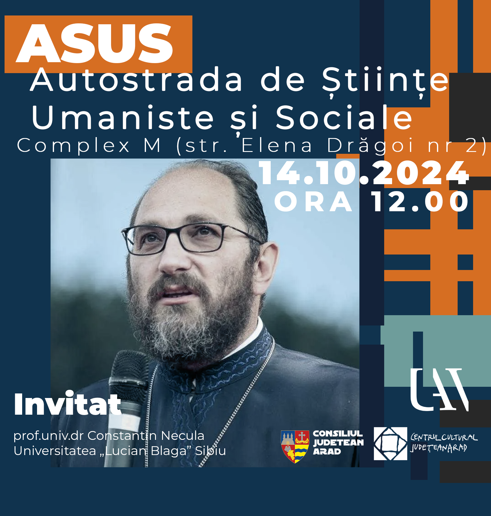 Părintele Constantin Necula va conferenția la UAV - Glasul Aradului