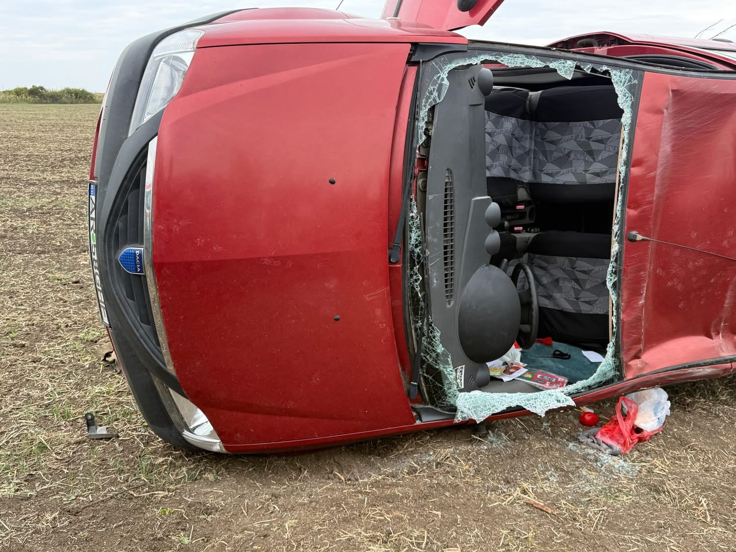 Galerie foto de la accidentul petrecut între Olari și Sintea Mică ...
